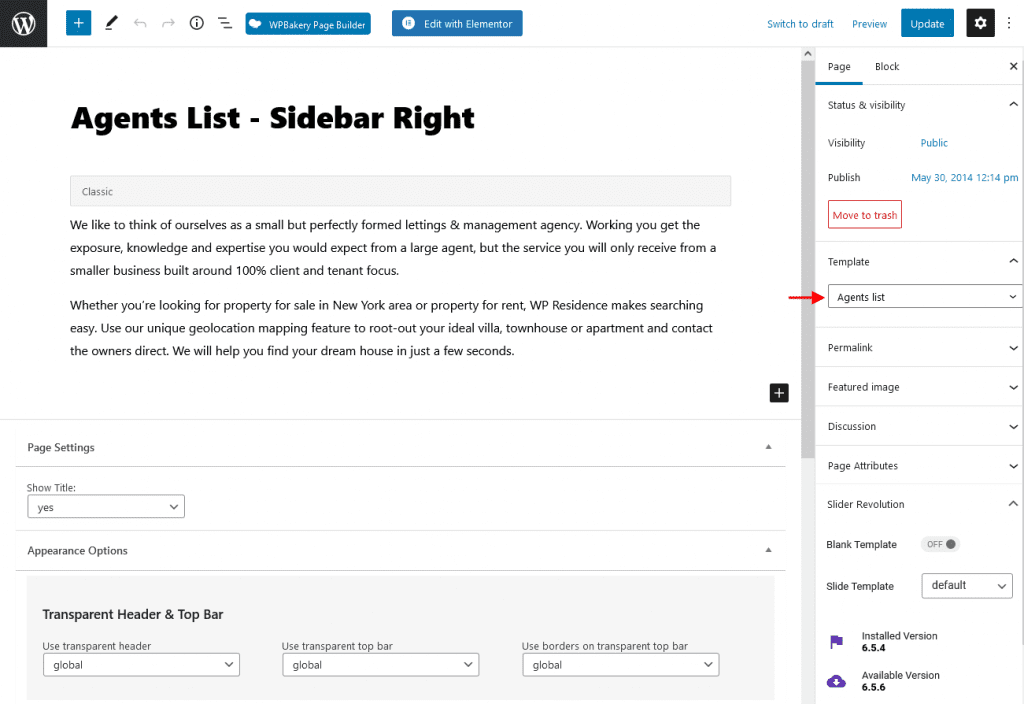 Agent List Page - WP Residence Help WP Residence Help