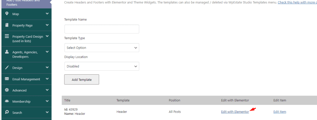 How to create custom Header & Footer with WpResidence Header & Footer ...